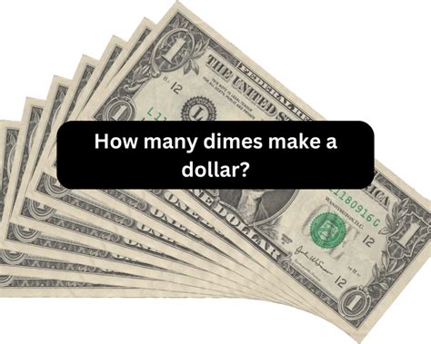 How Many Dimes Make A Dollar - MSF Resources